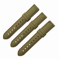 China Pantone Mens Watch Rubber Band , 20mm Thread Through Watch Straps for sale