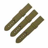 China Pantone Mens Watch Rubber Band , 20mm Thread Through Watch Straps for sale