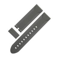 China Tough Silicone Rubber Watch Band Custom Pattern Watch Strap For Unisex for sale
