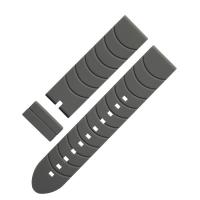 China Tough Silicone Rubber Watch Band Custom Pattern Watch Strap For Unisex for sale
