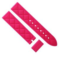 China Flexible 20mm Silicone Rubber Watch Strap Bands For Sports Watches for sale