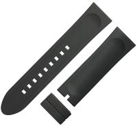 China SGS 24mm Rubber Watch Bands , SHX Mens Rubber Watch Straps for sale