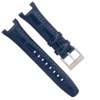 China Thread Crafts Handmade Leather Watch Straps 22mm Width for sale