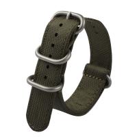 China Zulu Nylon Strap Watch Bands 22mm Fashion Style Pure Color for sale