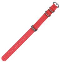 China Solid Color Zulu Nylon Watch Band 26mm 304 Stainless Steel Buckle for sale