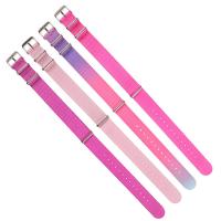 China 18mm Nylon Fabric Strap , Ombre Women Watch Band for sale