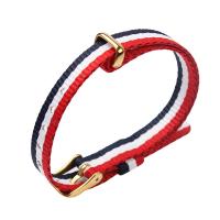 China 20mm Narrow Nylon Strap Watch Bands With Delicate Hardware PVD for sale