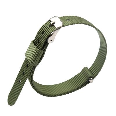 China SHX Unisex Wrist Watch Band , 22mm Nylon Strap Mixed Colors for sale