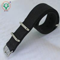 China One Piece ROHS Waterproof Canvas Watch Strap 16mm 18mm 20mm 22mm 24mm for sale