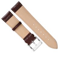 China High Polished Vegan Leather Watch Strap ROHS Certificate For Weatern Watches for sale
