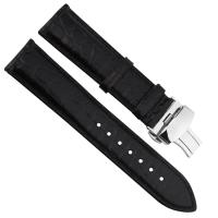 China Crocodile Wrist Watch Leather Strap 18 20 22 24mm Custom Logo for sale