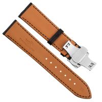 China Crocodile Wrist Watch Leather Strap 18 20 22 24mm Custom Logo for sale