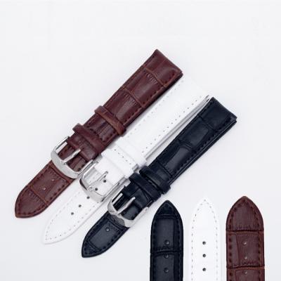 China Replacement 20mm Leather Watch Strap Bands With Quick Release for sale