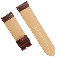 China mens Replacement Leather Watch Strap , Vintage brown 18mm Leather Watch Band for sale