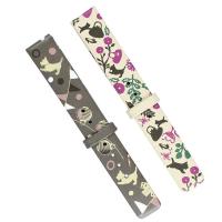 China Print 26mm Leather Watch Strap Bands With Pattern ROHS CE Passed for sale