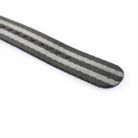 China Seatbelt Nylon Velcro Watch Band , 18mm Striped Nylon Watch Band for sale