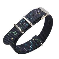 China 24mm Nylon Strap Watch Bands Fashion Print With buckle for sale