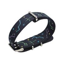 China 24mm Nylon Strap Watch Bands Fashion Print With buckle for sale
