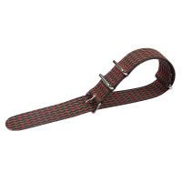 China Wavy Striped Nylon Strap Watch Bands 16mm With Combination Colors for sale