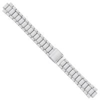 China OEM 20mm Stainless Steel Watch Strap Logo printed With folding buckle for sale