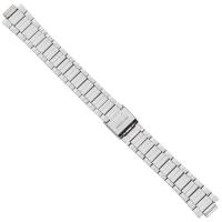 China OEM 20mm Stainless Steel Watch Strap Logo printed With folding buckle for sale
