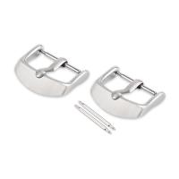 China Replacement Stainless Steel Watch Buckle 24mm Polished for sale