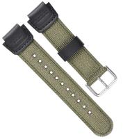 China Luxury 20mm Canvas Strap Watch Band sailcloth With Extenders for sale
