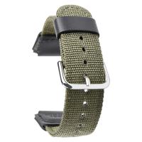 China Luxury 20mm Canvas Strap Watch Band sailcloth With Extenders for sale