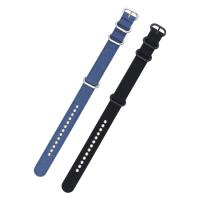 China Zulu Style Canvas Strap Watch Band With Metal Holes ROHS passed for sale