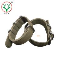China Camouflage Canvas Zulu Strap , Canvas 20mm Watch Strap Army Style for sale