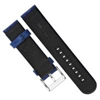 China Premium Hybrid Canvas Strap Watch Band PVD plating Buckle for sale