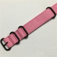 China Canvas 24mm Smart Watch Replacement Bands With Coating Hardwares for sale