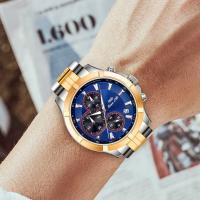 China Sapphire Crystal Quartz Wrist Watch 20mm Japan Movement For Men for sale