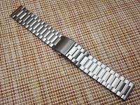 China Brushed Solid 22mm Stainless Steel Watch Band Quick Release for sale