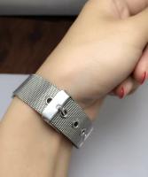 China ROHS 18mm Stainless Steel Watch Bracelet metal mesh watch band for sale