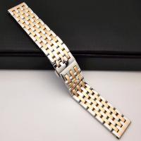 China PVD Stainless Steel Watch Band 20 22 24mm Anti Corrosion for sale
