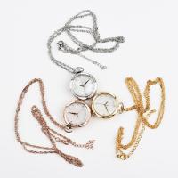 China Elegant Quartz Wrist Watch , Quartz Watch Necklace With PVD Plating Color for sale