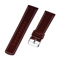 China Men Cowhide Watch Band 18mm 20mm 22mm 24mm Width for sale