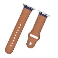China 38 40 42 44mm Width Leather Watch Strap Bands For Apple Watches for sale