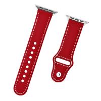China 38 40 42 44mm Width Leather Watch Strap Bands For Apple Watches for sale