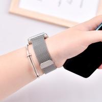China SS304 Milanese Mesh Watch Strap With Magnets Clasp for sale