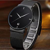 China 3ATM Luxury VJ42B Movement Quartz Rose Gold Watch With SS Strap for sale