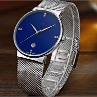 China 3ATM Luxury VJ42B Movement Quartz Rose Gold Watch With SS Strap for sale