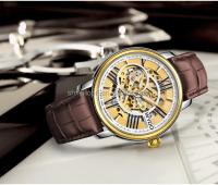 China Luminous Dial Miyota Movement Automatic Mechanical Watch 3ATM for sale