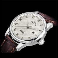 China OEM 3ATM Miyota 2115 Quartz Wrist Watch With Leather Strap for sale