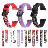 China Sweat Proof 21mm Silicone Watch Band With Plastic Clasp for sale