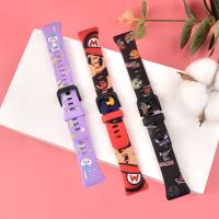 China Sweat Proof 21mm Silicone Watch Band With Plastic Clasp for sale