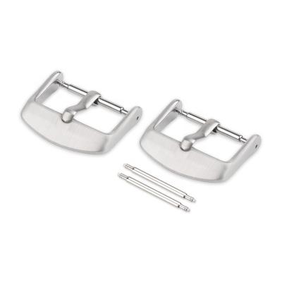 China ROHS 22mm Brushed Stainless Steel Watch Clasp Replacement for sale