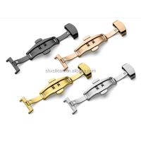 China OEM 316L Stainless Steel Butterfly Watch Clasp for sale