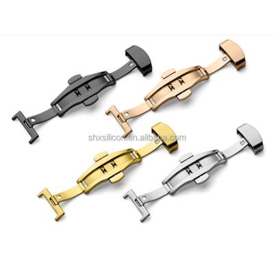 China OEM 316L Stainless Steel Butterfly Watch Clasp for sale